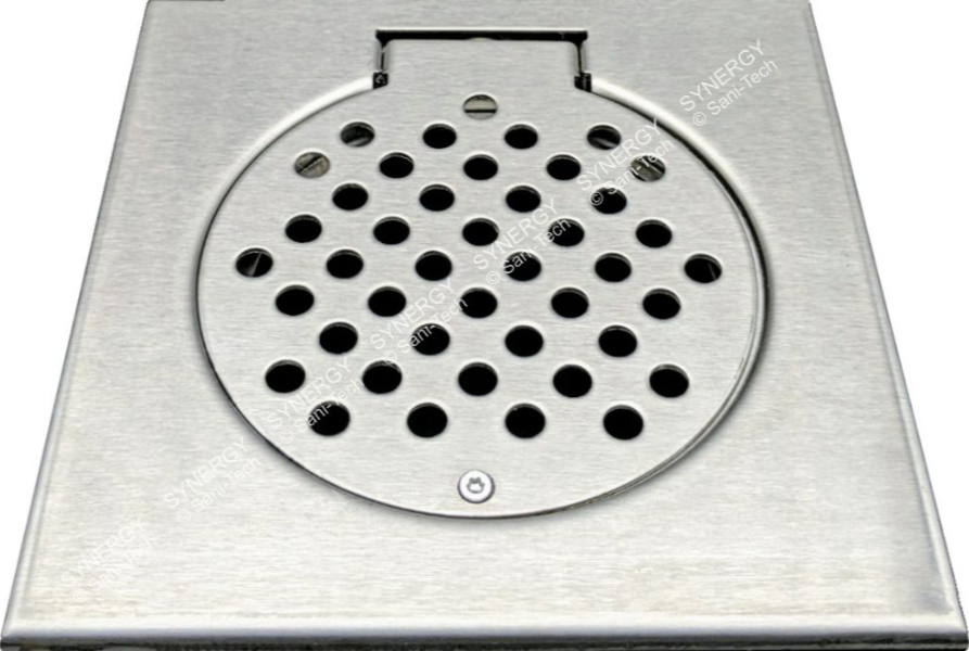SYNERGY™ Premium Floor Trap Gratings & Concealed Drain by Sanitech